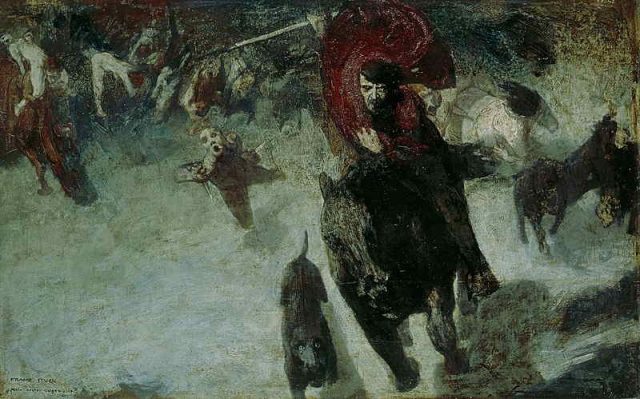 'Die Wilde Jagd': la pintura que predijo los horrores de Hitler